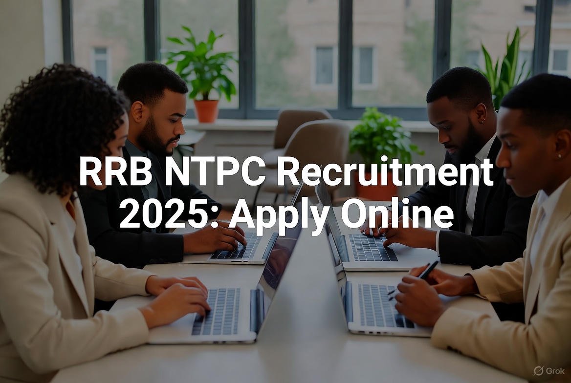RRB NTPC Recruitment 2025: Online Apply and Last Date